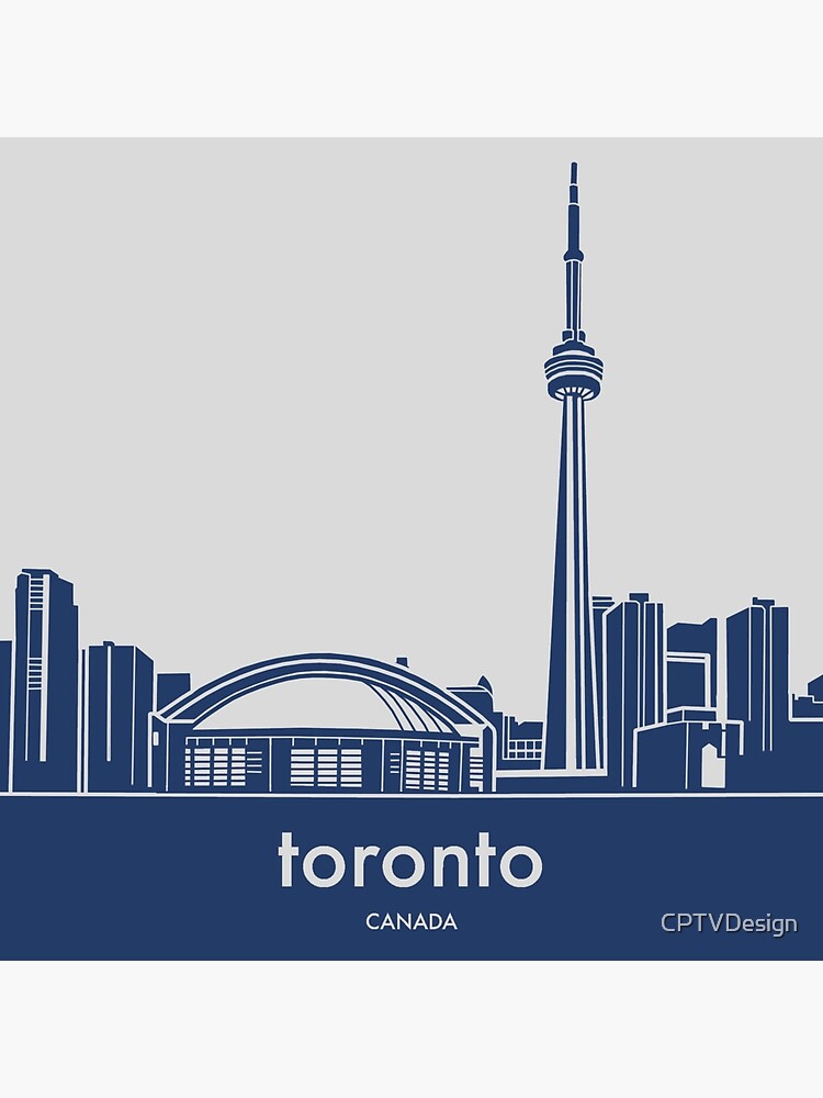 "Iconic Toronto" Art Print by CPTVDesign | Redbubble