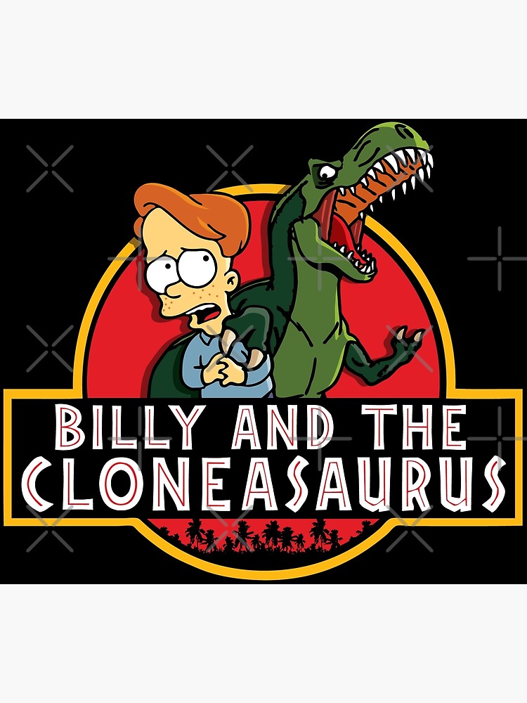 "Billy And The Cloneasaurus" Poster for Sale by rockbottomau | Redbubble