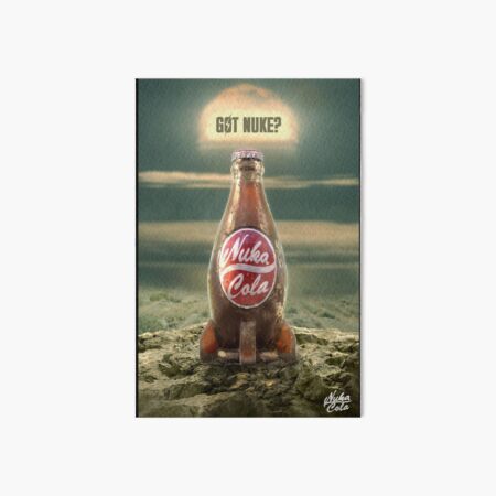 "Nuka cola advertisement high quality" Art Board Print for Sale by ...
