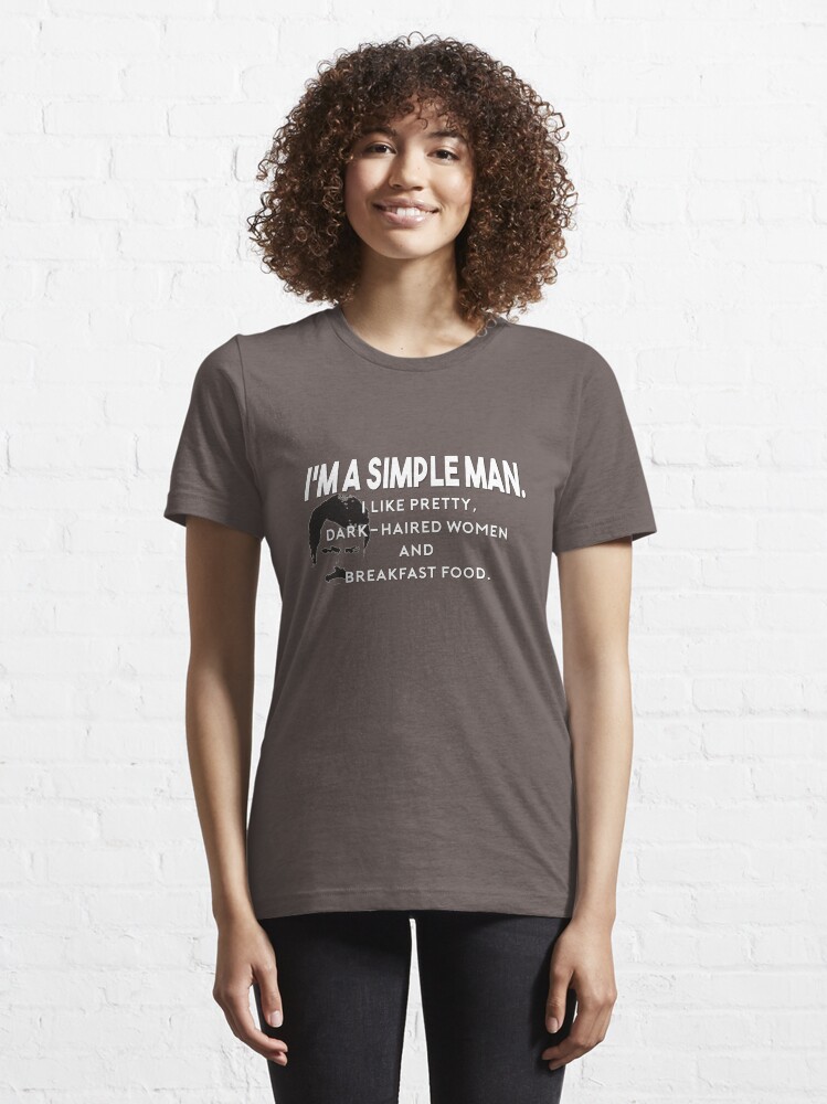 "Simple Man" T-shirt for Sale by L-N-L | Redbubble | ron t-shirts ...