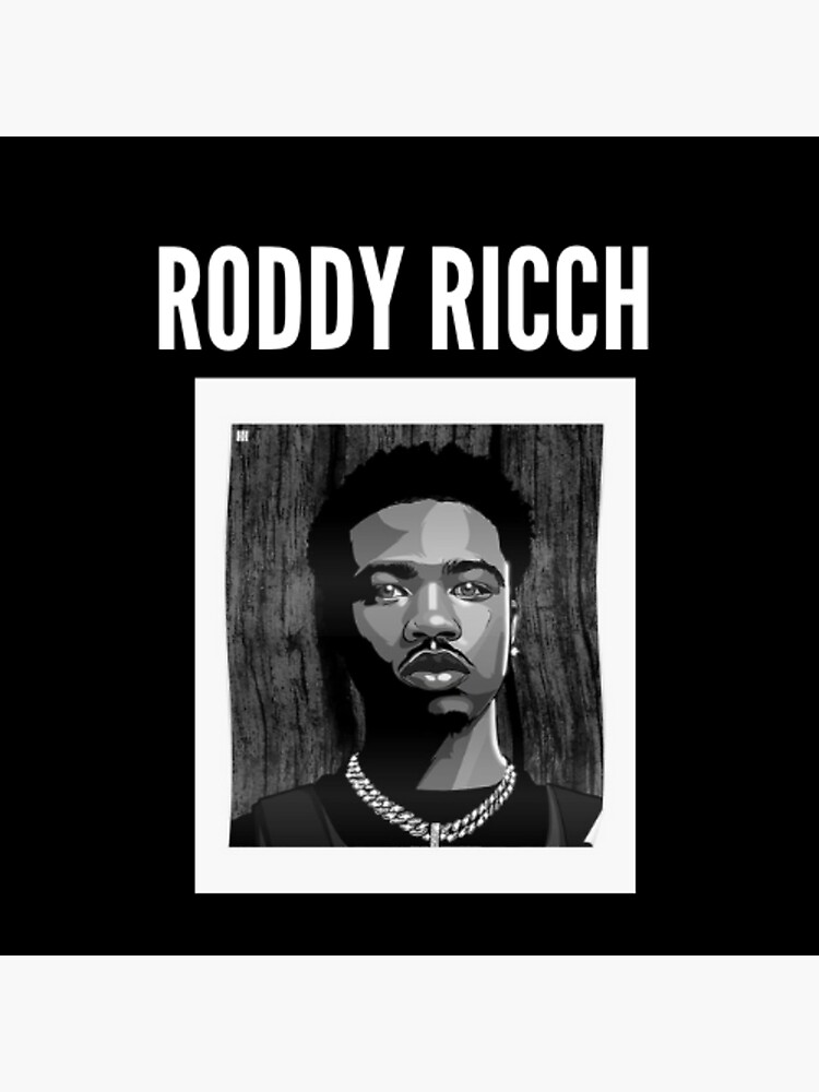"Roddy Ricch Logo Floor Cushion" Poster by vargasthenextup | Redbubble