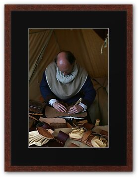 "Medieval Leather Worker" by patjila | Redbubble