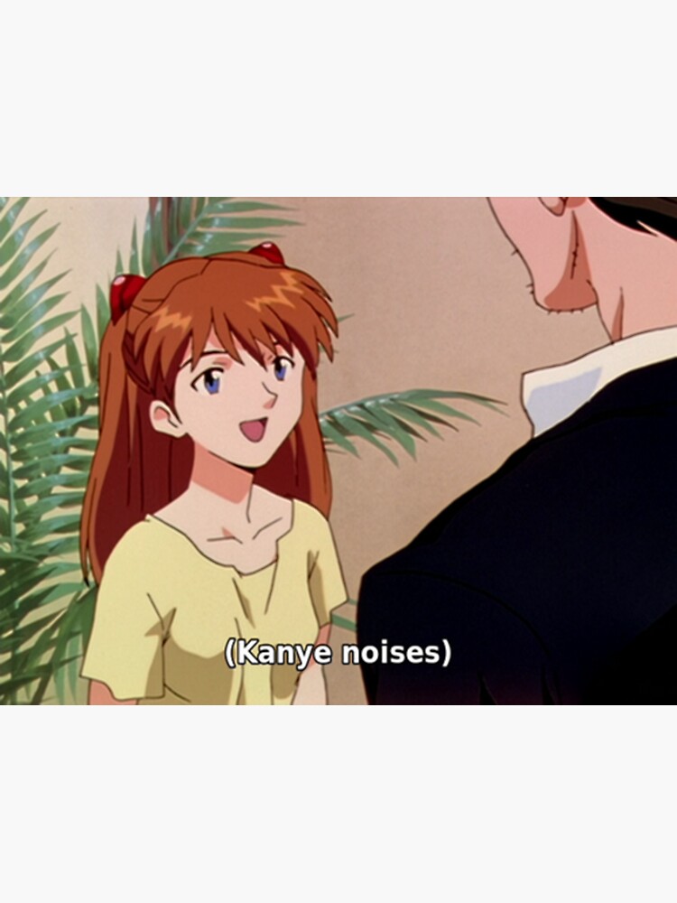 "Asuka Dumb Meme" Sticker for Sale by dumbanimememes | Redbubble