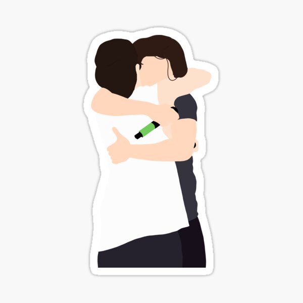 "Larry Hug" Sticker for Sale by alyssa9102 | Redbubble