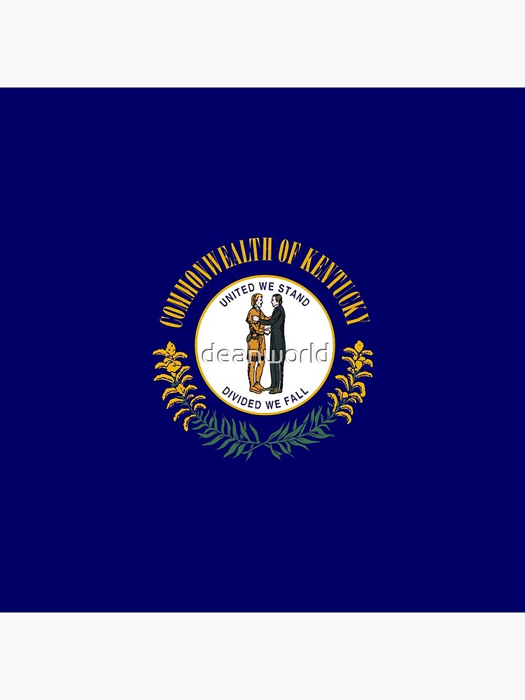"Kentucky State Flag Badge Pin" Pin for Sale by deanworld | Redbubble