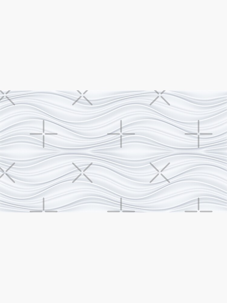 "White wave pattern background with seamless horizontal wave texture ...