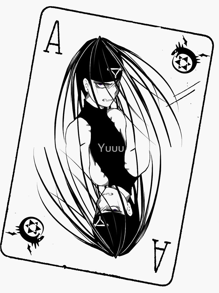 "Envy - Full Metal Alchemist" Sticker by Yuuu | Redbubble