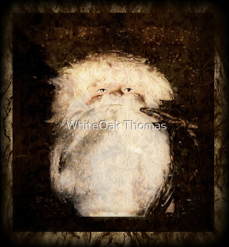 "Old Saint Nick" by WhiteOak Thomas | Redbubble
