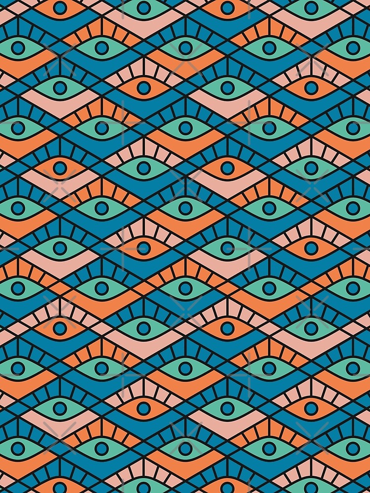 "Trippy Eye Pattern" T-shirt for Sale by lents | Redbubble | eye ...