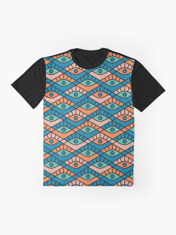 "Trippy Eye Pattern" T-shirt for Sale by lents | Redbubble | eye ...