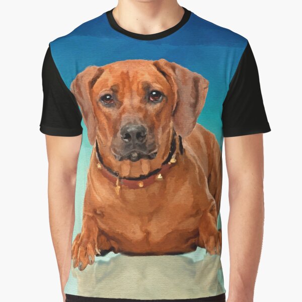 "Rhodesian Ridgeback Puppy" Graphic T-Shirt for Sale by k9printart ...