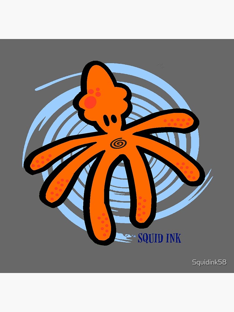 "Squid Ink Logo " Poster for Sale by Squidink58 | Redbubble