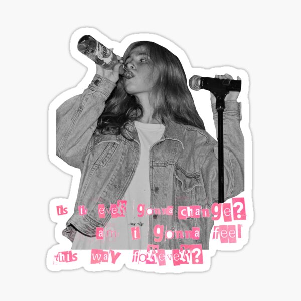 "4EVER" Sticker for Sale by hannahcreates | Redbubble