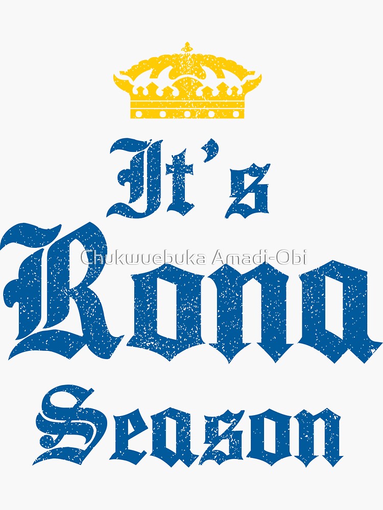"Rona Season" Sticker by EbukaAmadiObi19 | Redbubble