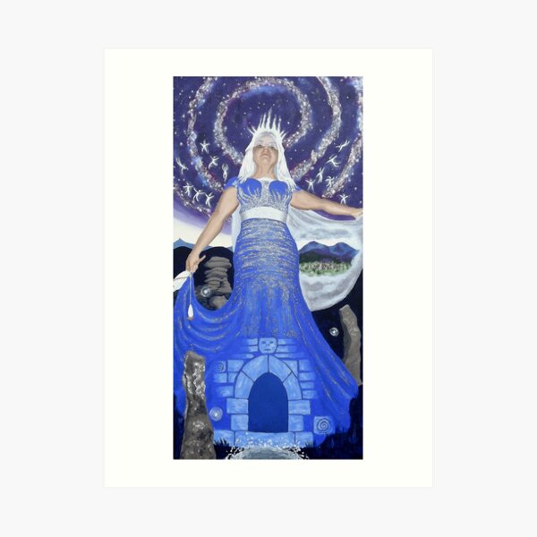 "Goddess Danu" Art Print for Sale by NicPhillips | Redbubble