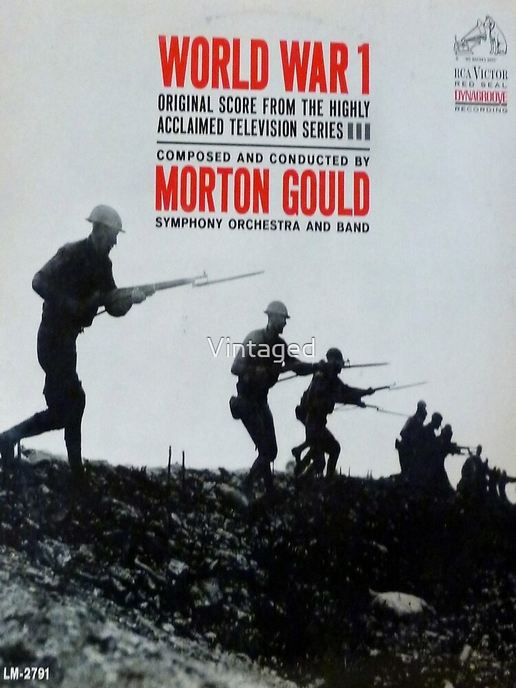 "World War 1, WWI, TV Series Soundtrack album cover" by Vintaged ...