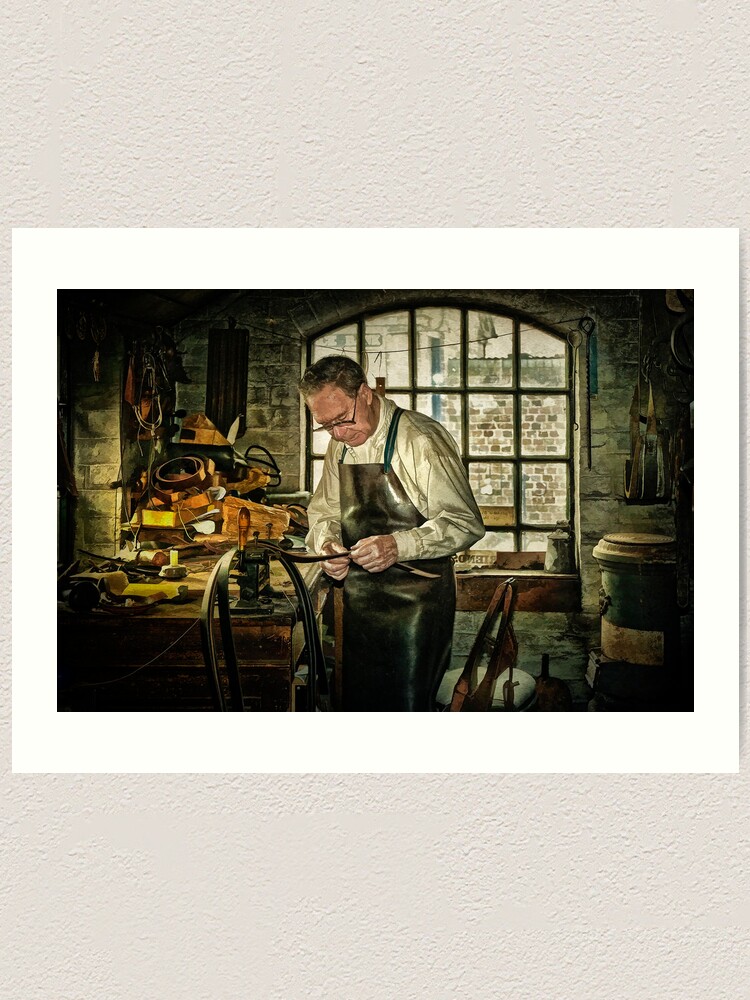 "The Leatherworker" Art Print for Sale by Tarrby | Redbubble