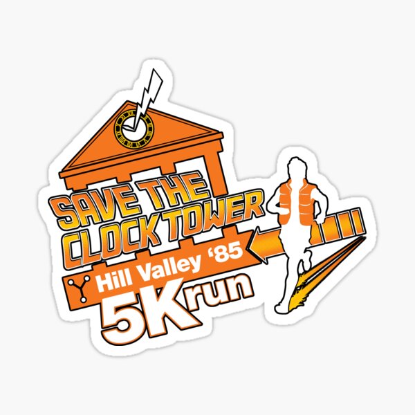 "Save The Clock Tower" Sticker by rubyred | Redbubble