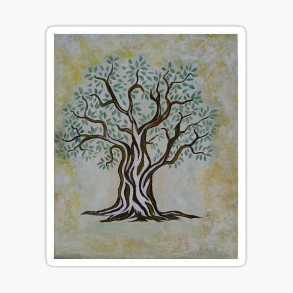 "Olive Tree" Sticker for Sale by Sulaan | Redbubble