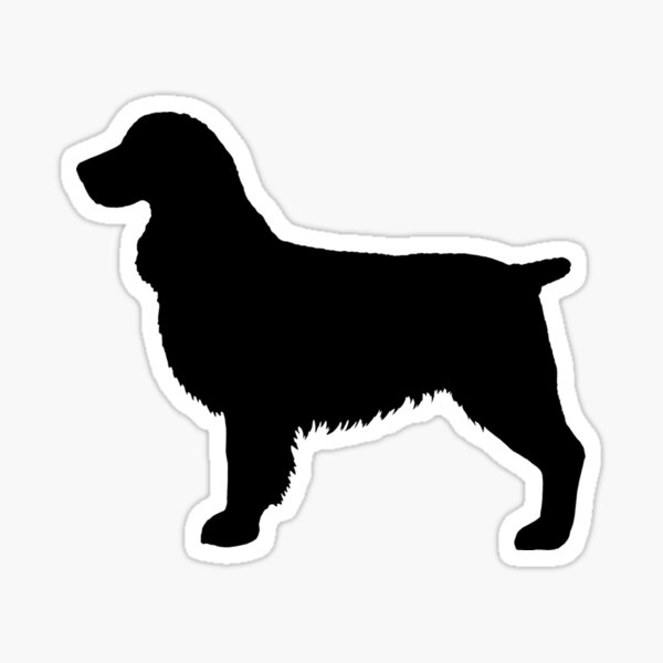 "Springer Spaniel (pink) - DOGS0007" Sticker for Sale by 3-Starfish ...