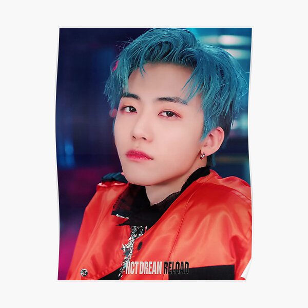"NCT DREAM Jaemin - Ridin'" Poster by nurfzr | Redbubble