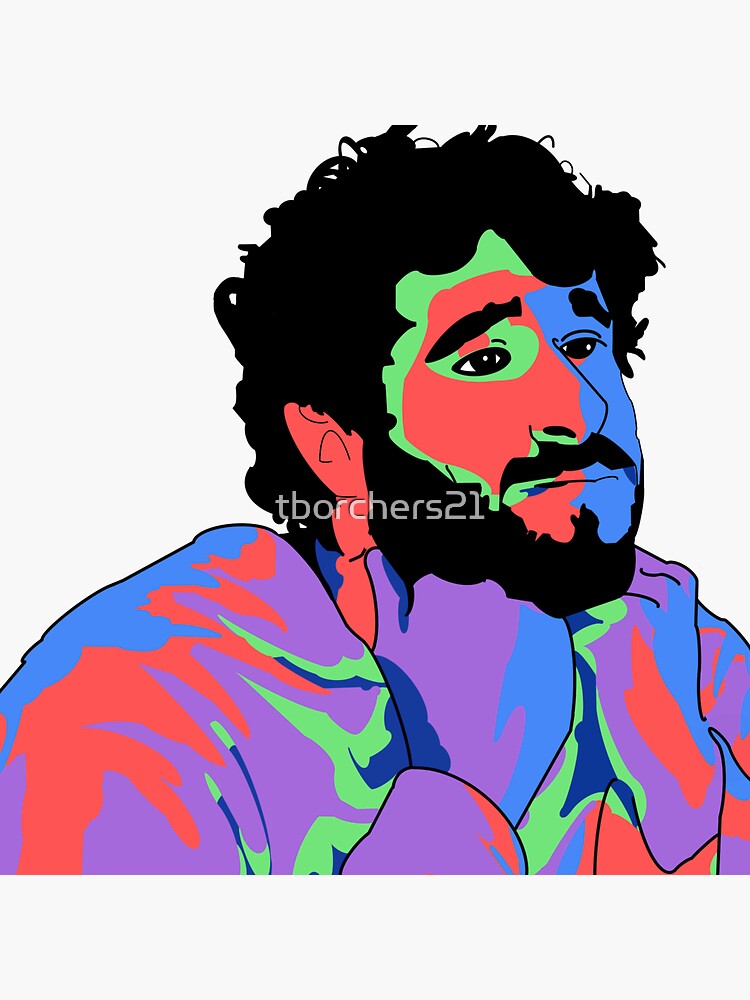 "Lil Dicky Cartoon" Sticker by tborchers21 | Redbubble