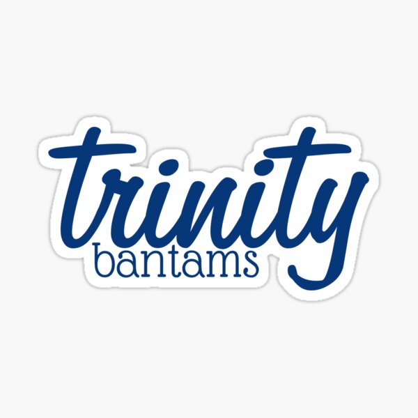 "Trinity College Bantams" Sticker by mayaf08 | Redbubble
