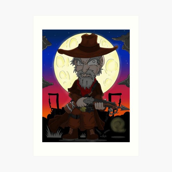 Deathslinger Art Prints | Redbubble