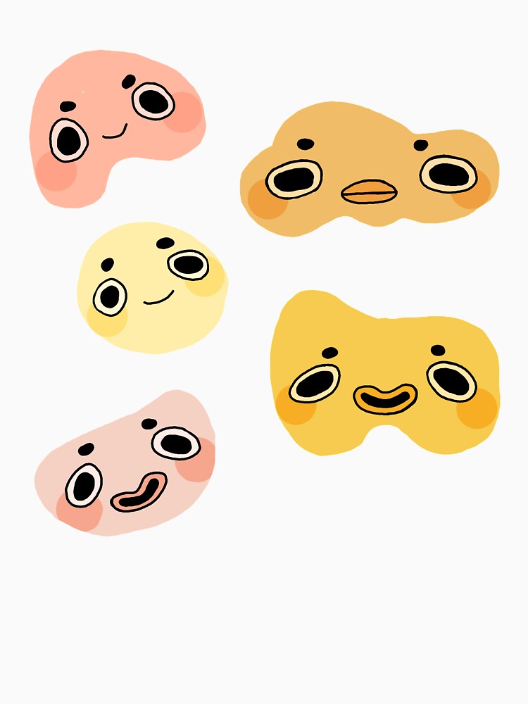 "Little blob friends" T-shirt by Tiemfo | Redbubble
