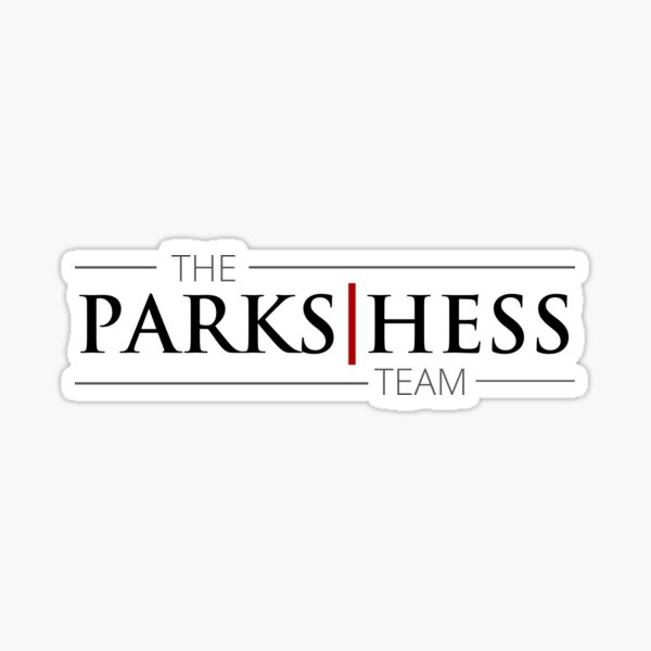 "The Parks | Hess Team" Sticker by KWFlagship | Redbubble