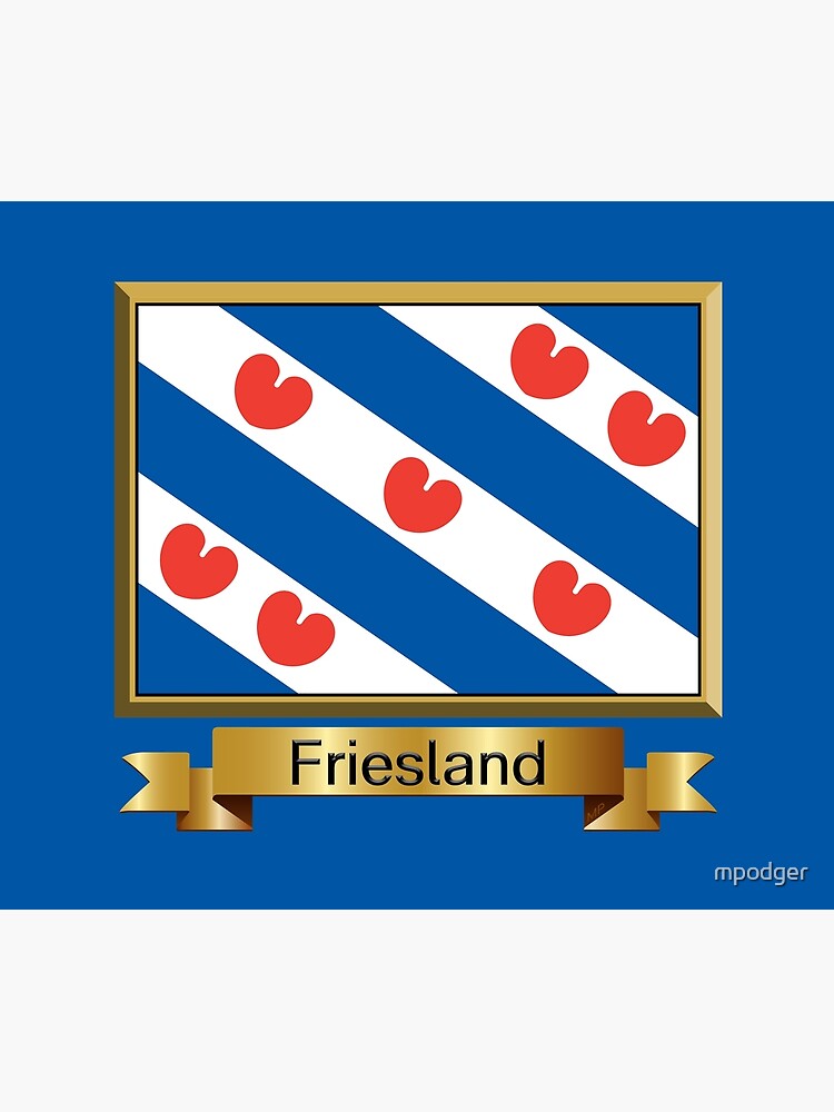 "Friesland Flag Gifts, Stickers & Products - Named" Throw Blanket for ...