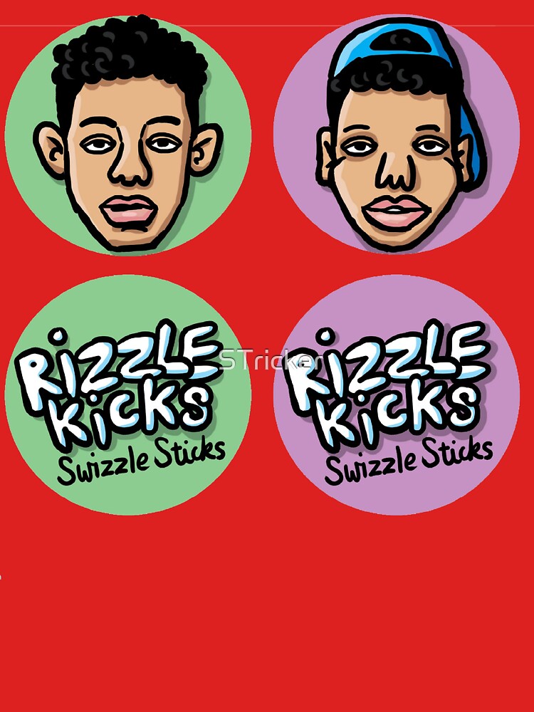 "Rizzle Kicks Sticks" T-shirt for Sale by STricker | Redbubble | rizzle ...