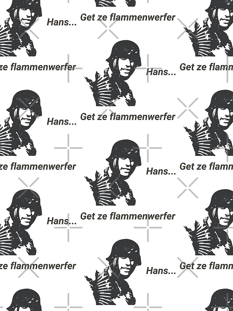 "Hans Get Ze Flammenwerfer" Mini Skirt by FinestMeme | Redbubble