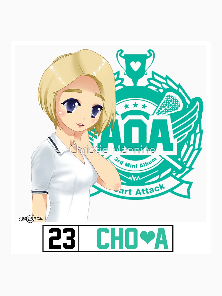 "AOA Choa (Heart Attack)" T-shirt for Sale by chaixing | Redbubble ...
