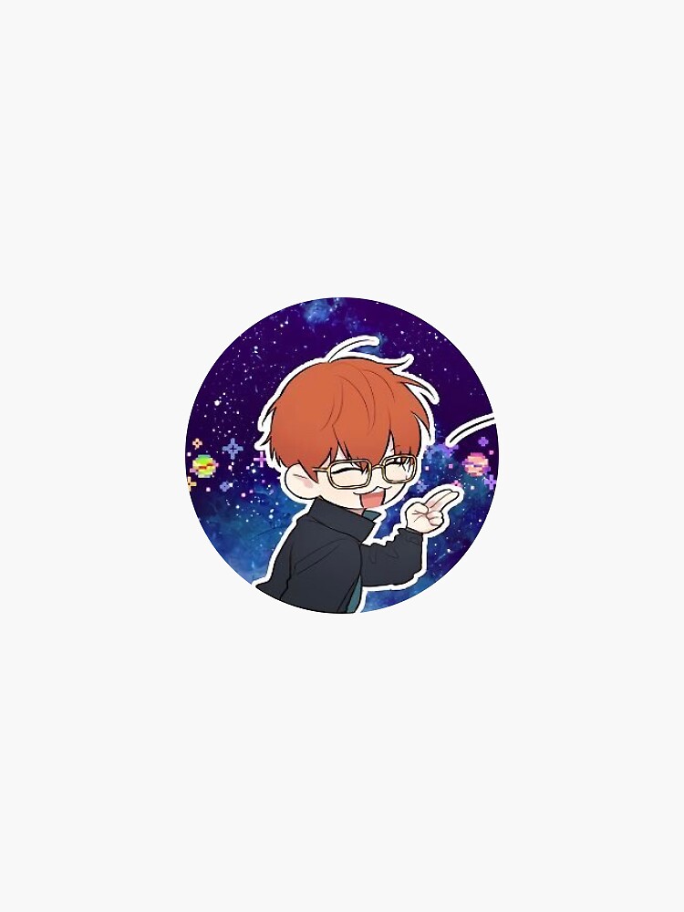 "Webtoon 707 (Sticker, Phone Case, Pin)" Sticker by smolroseheart ...