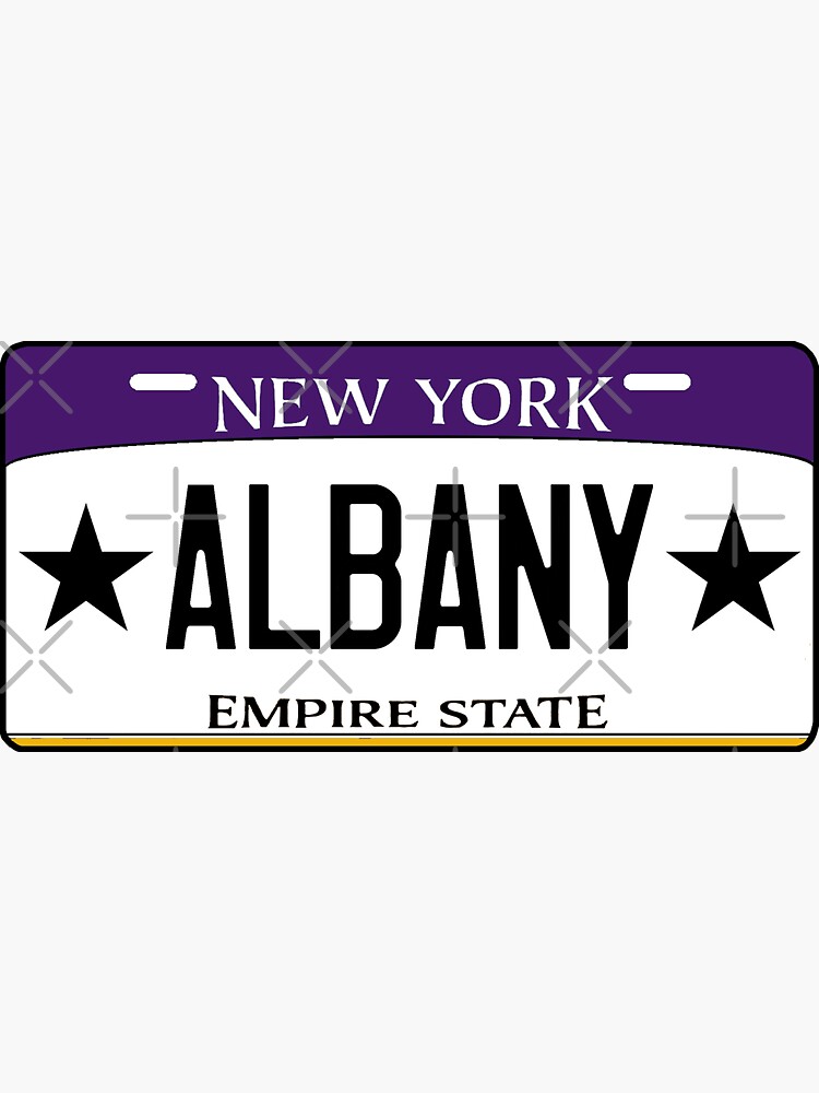 "Albany" Sticker for Sale by Sugar Stickers | Redbubble