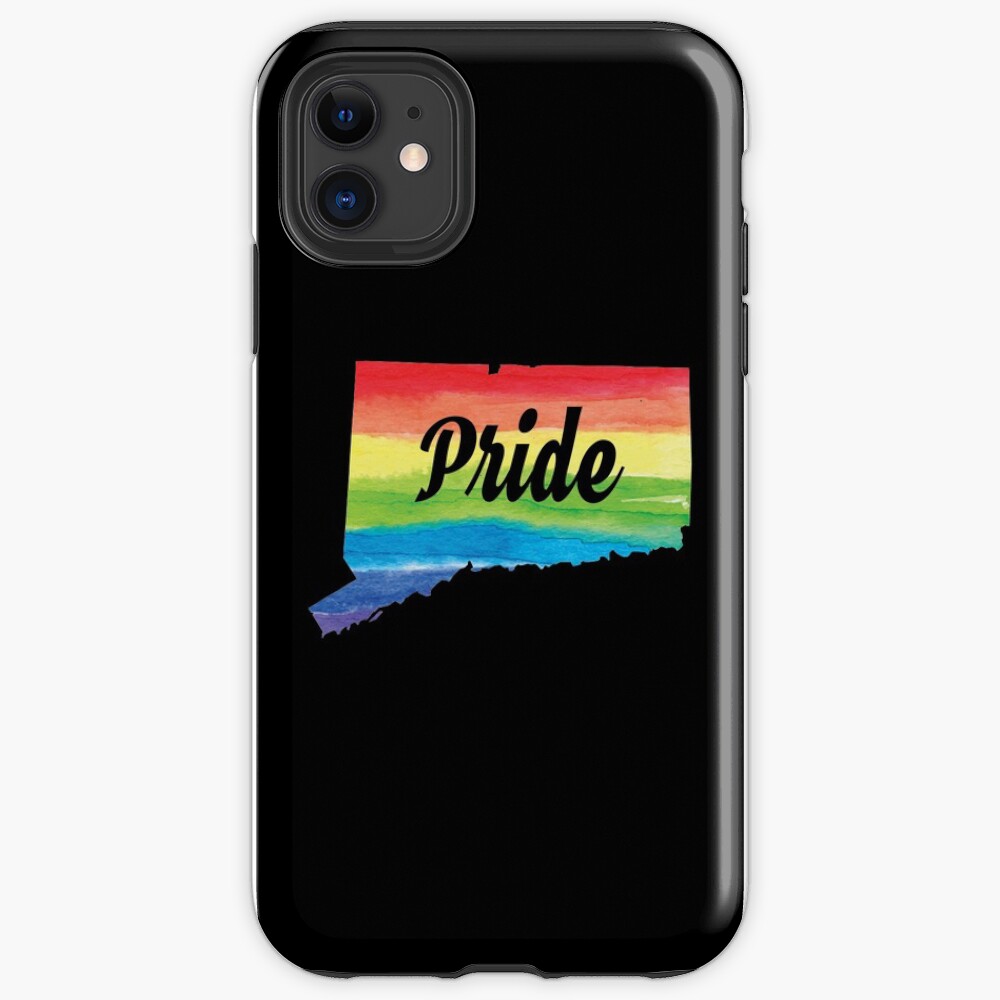 Gay Pride Flag Connecticut Lgbt Month Lesbian Bisexual Iphone Case