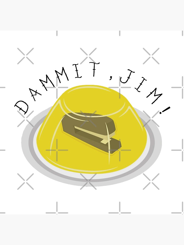 "The Office - "Damnit Jim"" Poster by herillustration | Redbubble