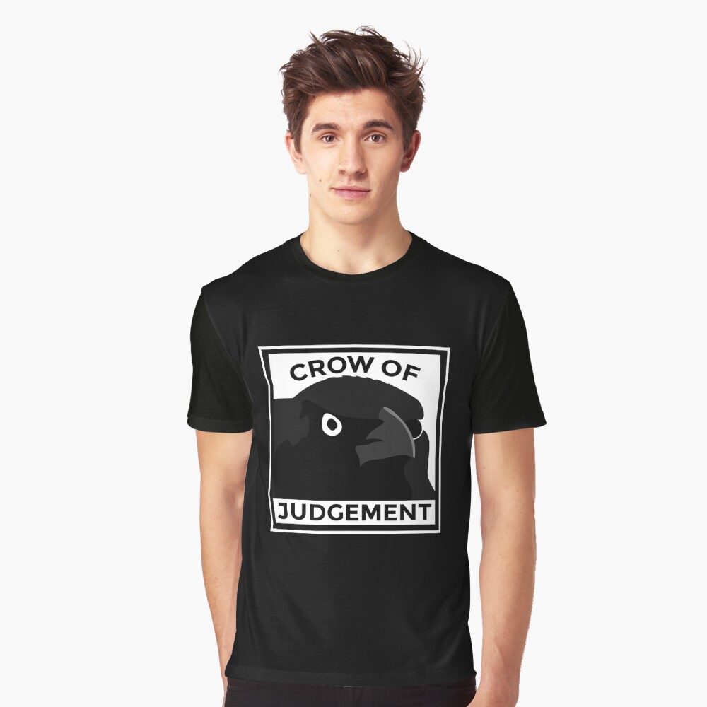 "Crow of Judgement" Sticker for Sale by FinestMeme | Redbubble
