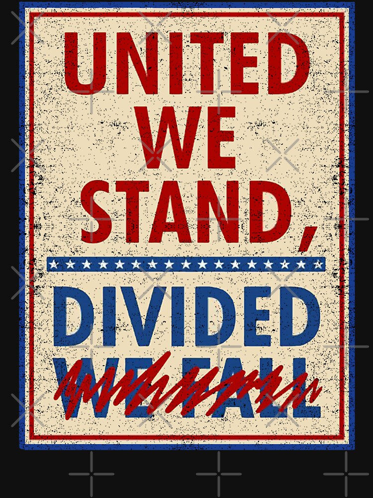 "Colbertlateshow, Stephen united we stand divided we fall" T-shirt for ...