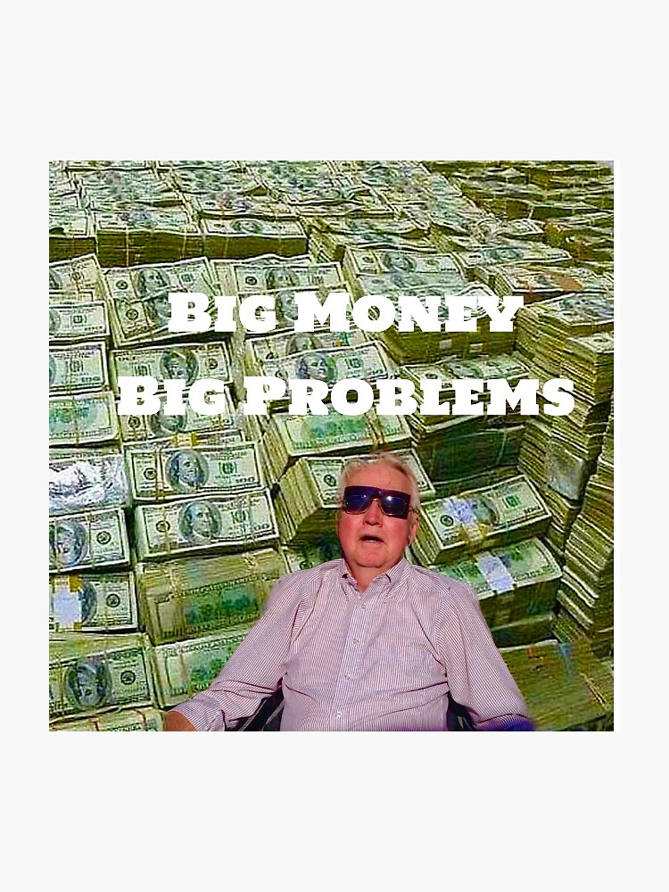 "Money money Tony" Sticker by CWeathers | Redbubble