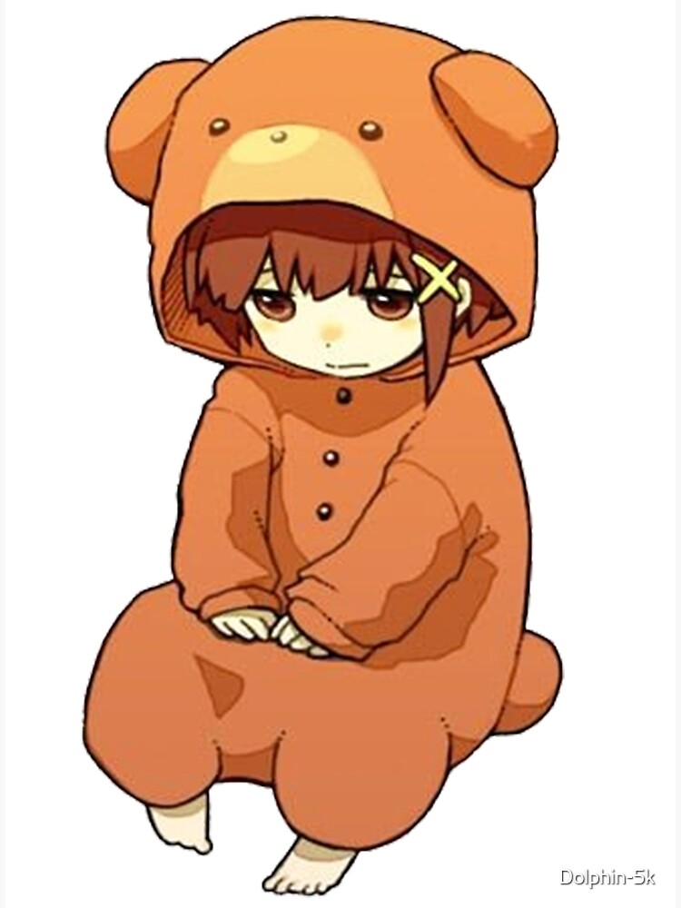 "Lain Bear" Canvas Print by Dolphin-5k | Redbubble