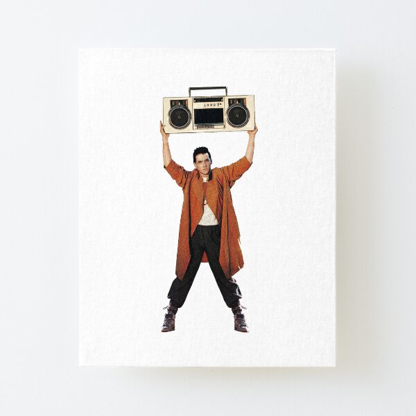 "SAY ANYTHING John Cusack holds up a boombox boom box Lloyd Dobler and ...