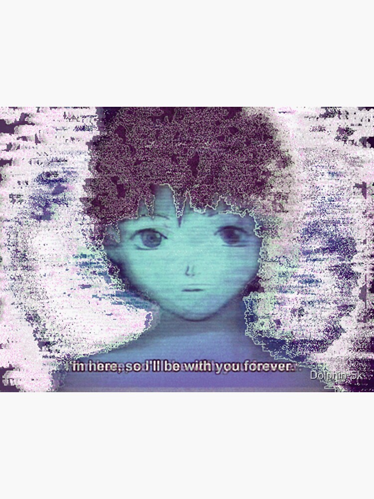 "Lain Static" Sticker by Dolphin-5k | Redbubble