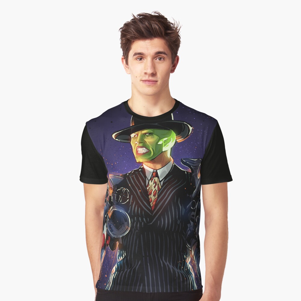 "The Mask" Sticker for Sale by n-abakumov | Redbubble