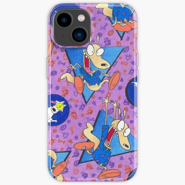 "Rocko's Modern Life Spunky 90's pattern Nickelodeon" iPhone Case for ...