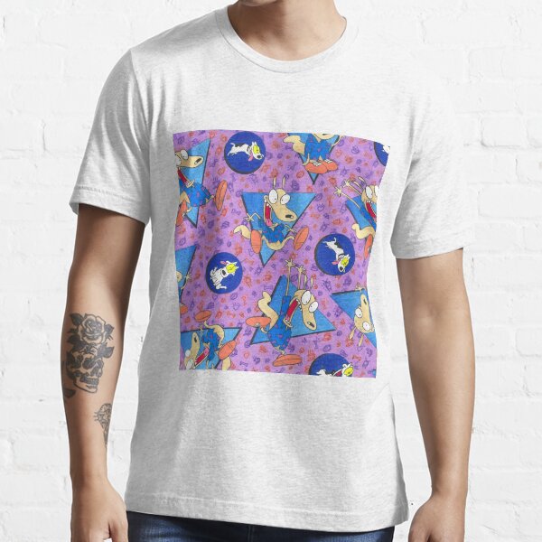 "Rocko's Modern Life Spunky 90's pattern Nickelodeon" T-shirt for Sale ...