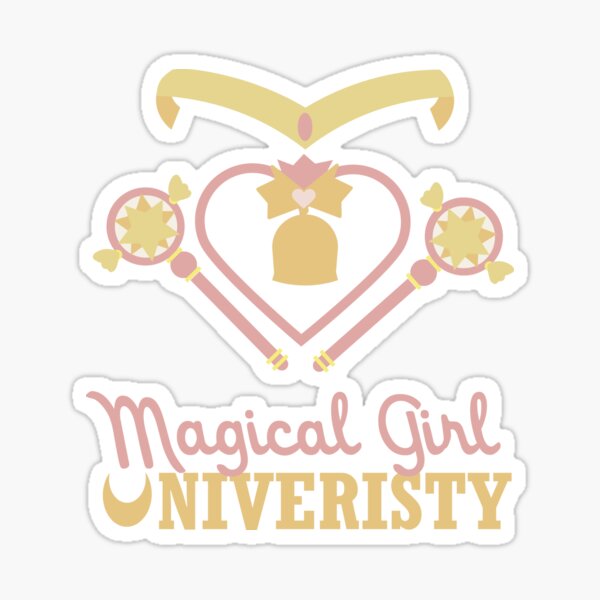"Copy of Magical Girl University Version Two" Sticker for Sale by ...