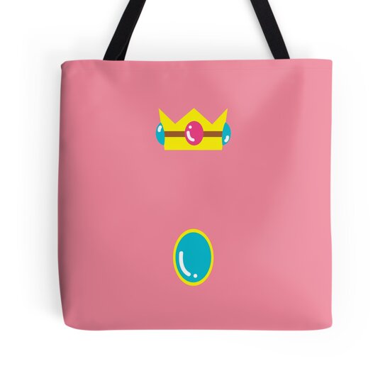 Princess Peach: Tote Bags | Redbubble