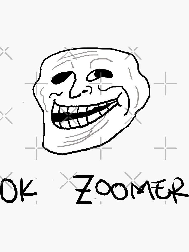 "Zoomer for Life" Sticker for Sale by kestrada2906 | Redbubble